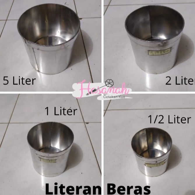 Jual Dr Literan Beras 1 Liter / Takaran Beras 1 Liter / Ukuran Beras 1 ...