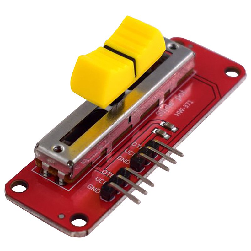 Jual Andmini Slide Potentiometer 10kΩ Linear Module Dual Output For Mcu Arduino Arm Avr Electronic 