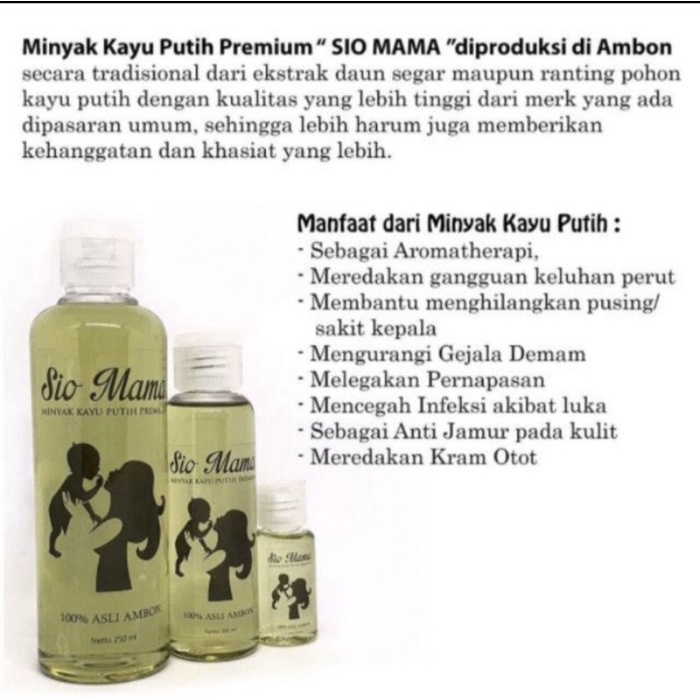Jual Sio Mama 100ml Siomama 100 ml | Shopee Indonesia