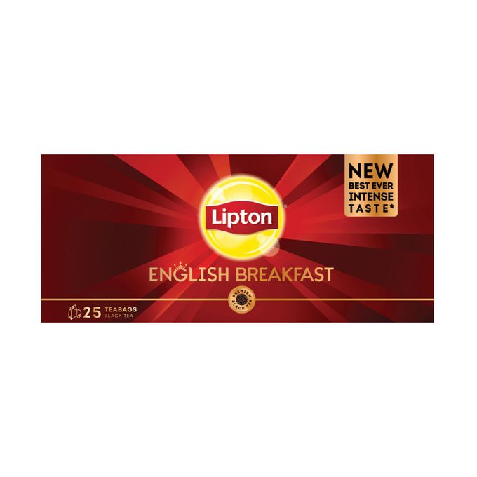 Jual Teh Lipton English Breakfast | 25 Tea Bags | Shopee Indonesia