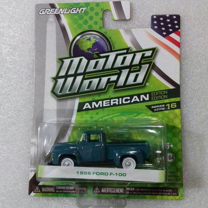 Jual Greenlight Motor World 1956 Ford F-100. Card American Edition ...