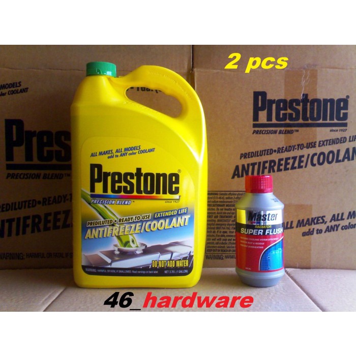Jual Prestone Antifreeze Coolant Galon 3.78L Air Radiator + Master ...