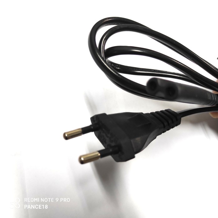Jual Kabel Cable Power Listrik Kabel Tv Printer Colokan 2 Pin Sni ...