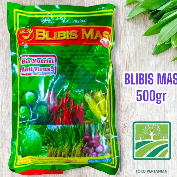 Jual Pupuk Nutrisi Pertumbuhan Tanaman dan Anti Virus Blibis Mas 1kg ...