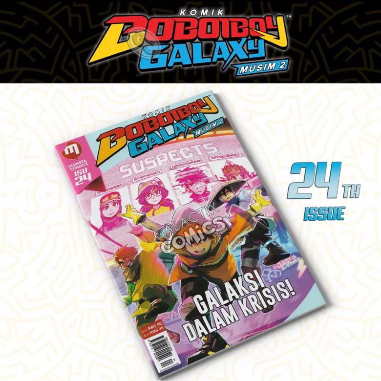 Jual Promo Komik Comic Boboiboy Galaxy Musim 2 Isu 1 - Isu 27 (Terakhir ...