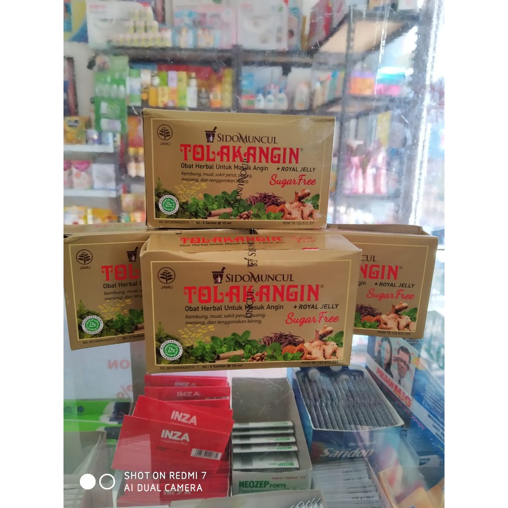 Jual TOLAK ANGIN DEWASA CAIR BEBAS GULA 5 SACHET (PER BOX) | Shopee ...