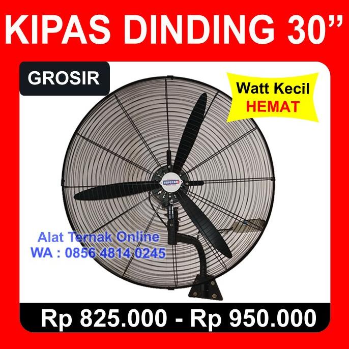 Jual Ready oke] Kipas Dinding Blower Kandang Ayam Wall Fan 30 Inch ...
