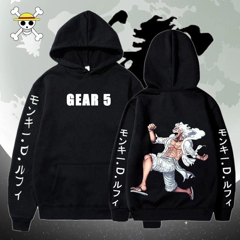 Jual Hoodie Luffy Gear 5 One Piece Anak Dewasa Hoodie Luffy Mugiwara ...