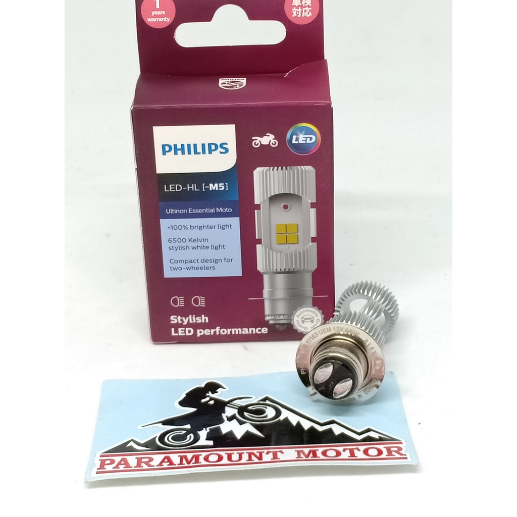 Jual Lampu Depan M5 Led Philips Vario Beat Scoopy Spacy O Dll | Shopee ...