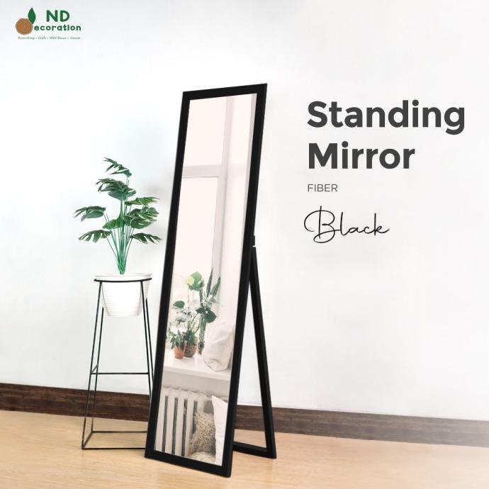 Jual Standing Mirror Jati Belanda / Kaca Standing Full Body / | Shopee ...