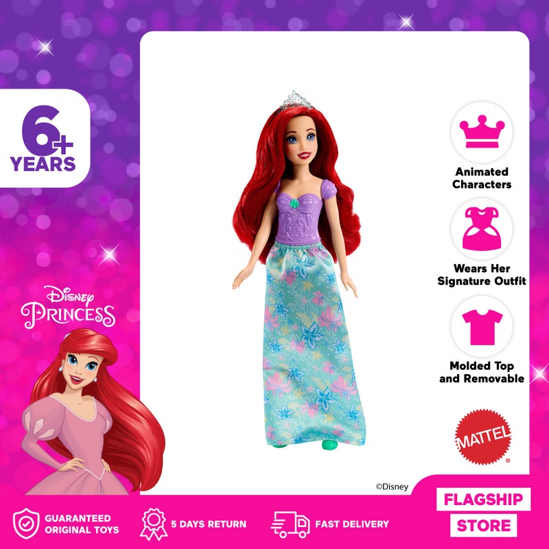 Jual Disney Princess Basic Doll Ariel - Mainan Boneka Anak Perempuan ...