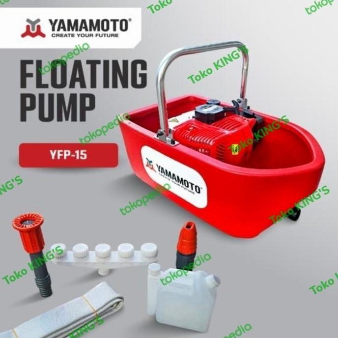 Jual favorit] Pompa Terapung Pompa Apung Floating Water Pump YAMAMOTO ...