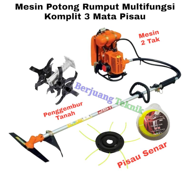 Jual Mesin Potong Rumput Multifungsi 328 Tak Komplit Potong Rumput dan ...