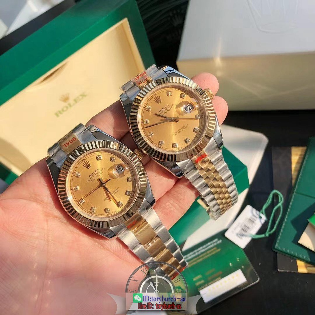 Jual Rolex oyster perpetual datejust neutral couple watch versatile men ...