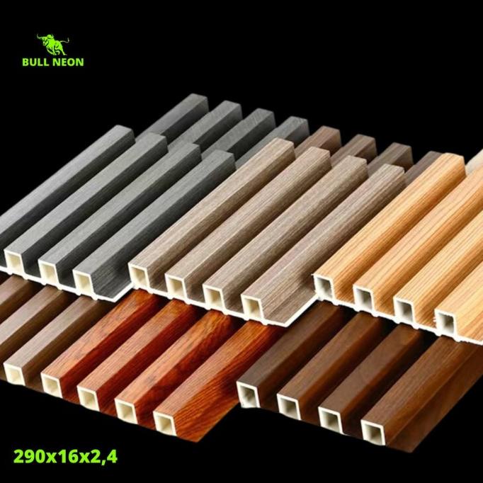 Jual Wpc Panel Hiasan Dinding 3 Meter Wall Panel 300x16 | Shopee Indonesia