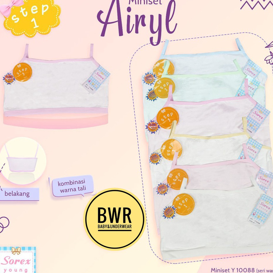 Jual Terlaku!! Miniset Sorex Y10088 Young | Minibra Remaja ABG Tali ...