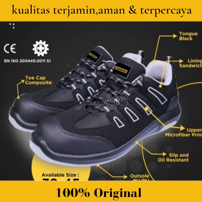 Jual Keluaran Terbaru..!! Krisbow Sepatu Safety HYDRA SEPATU PENGAMAN ...