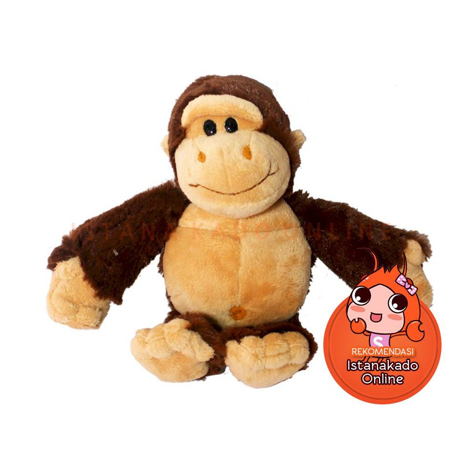 Jual Boneka Binatang Monyet Rico Monkey Animal 9 Inch | Shopee Indonesia