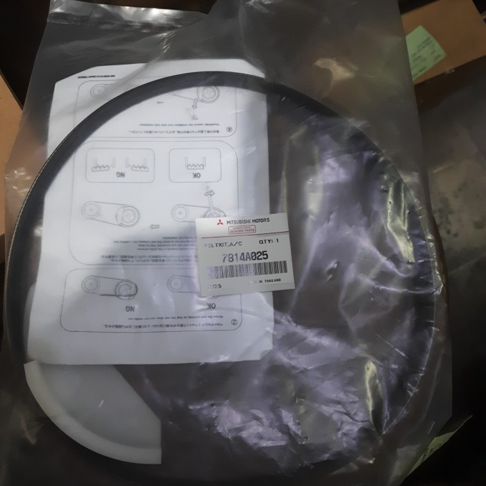 Jual Fanbelt Ac All New Triton 7814A022 4Pk863 Asli Ori Kode 057 ...