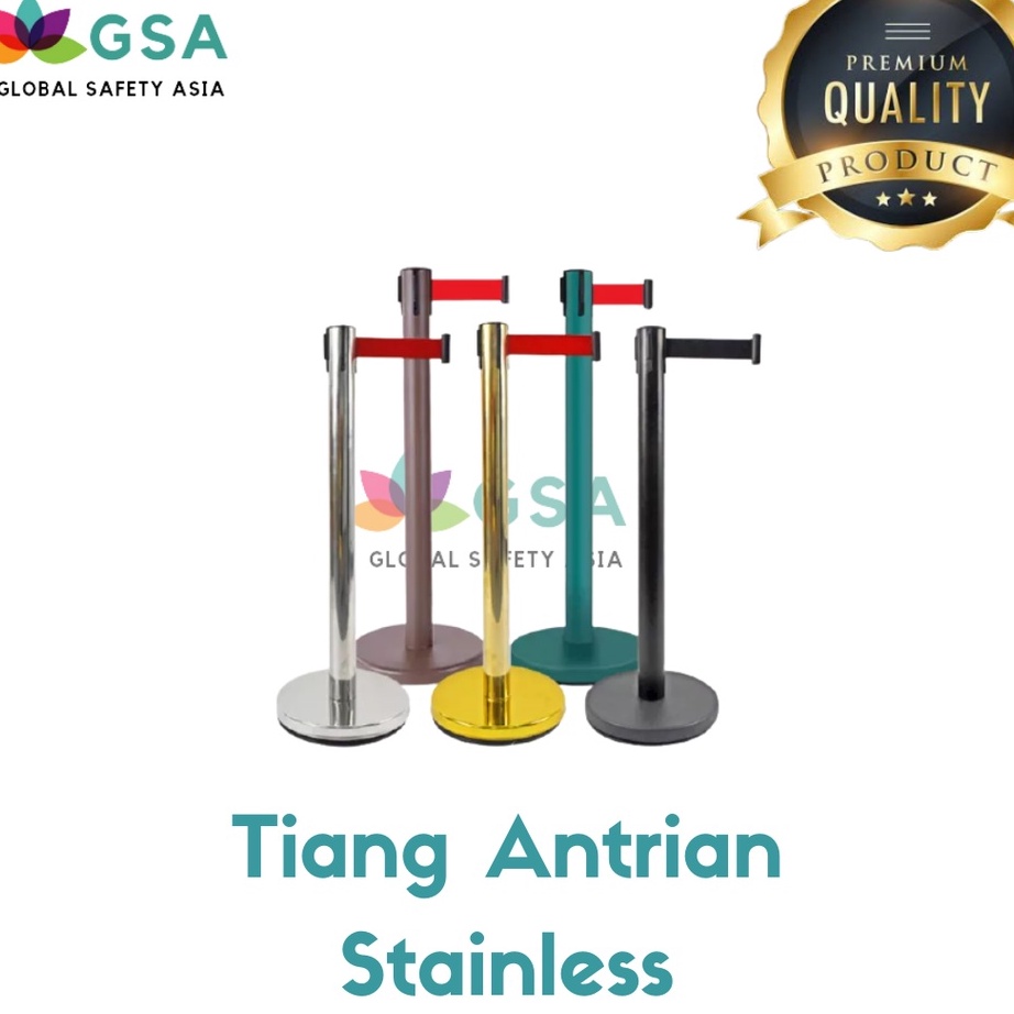 Jual Promo Terbatas3z3Yn Queue Line Standing Barrier Tiang Antrian ...