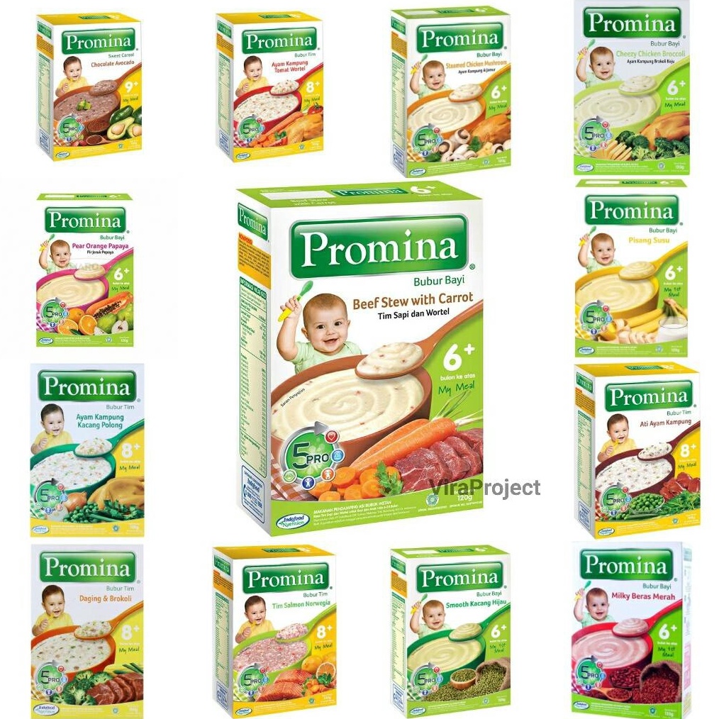 Jual KNFC0032 6+ PROMINA BUBUR BAYI - BUBUR MPASI PROMINA - BUBUR ...