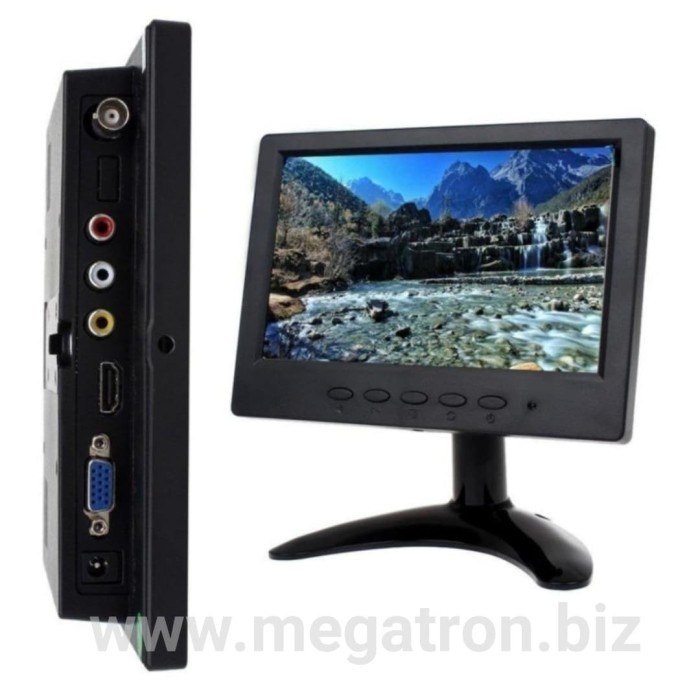 Jual LCD Monitor 7 Inch ( HDMI + VGA + BNC + RCA Input ) | Shopee Indonesia