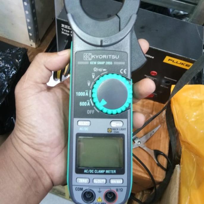 Jual Digital Clamp Meter/Tang Amper Kyoritsu 2055 Original | Shopee Indonesia
