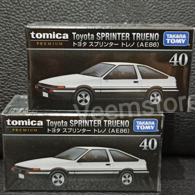 Jual Die Cast 1:60 Toyota Trueno AE86 [Open Doors] Tomica40 Premium ...