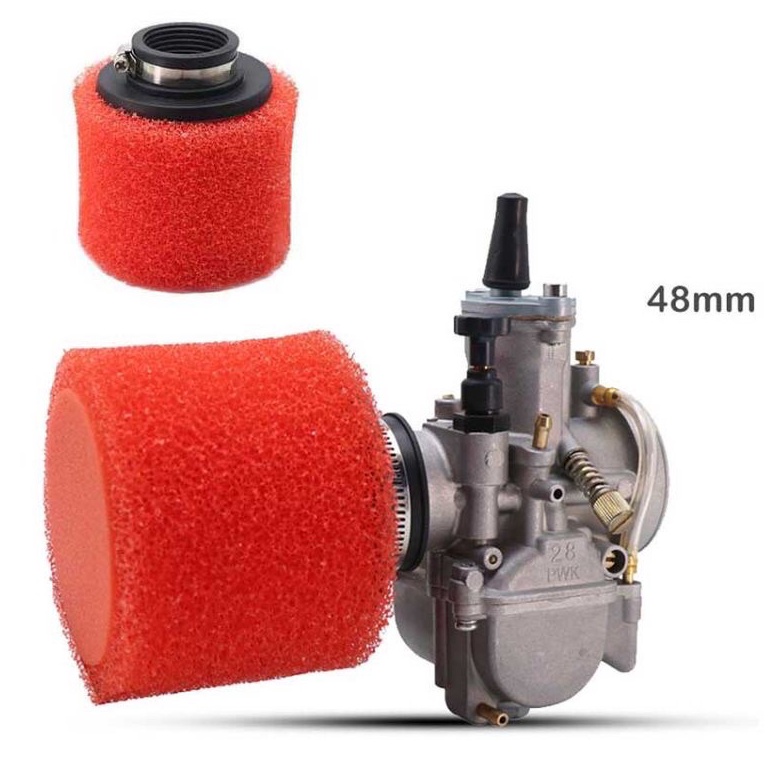 Jual CHEKOUT FILTER KARBU BUSA 48MM FILTER UDARA DOUBLE SPONS CLEANER ...