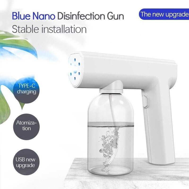 Jual Uv Sterilizer Blue Nano Spray Gun Mesin Yemprot Uap Wireless ...