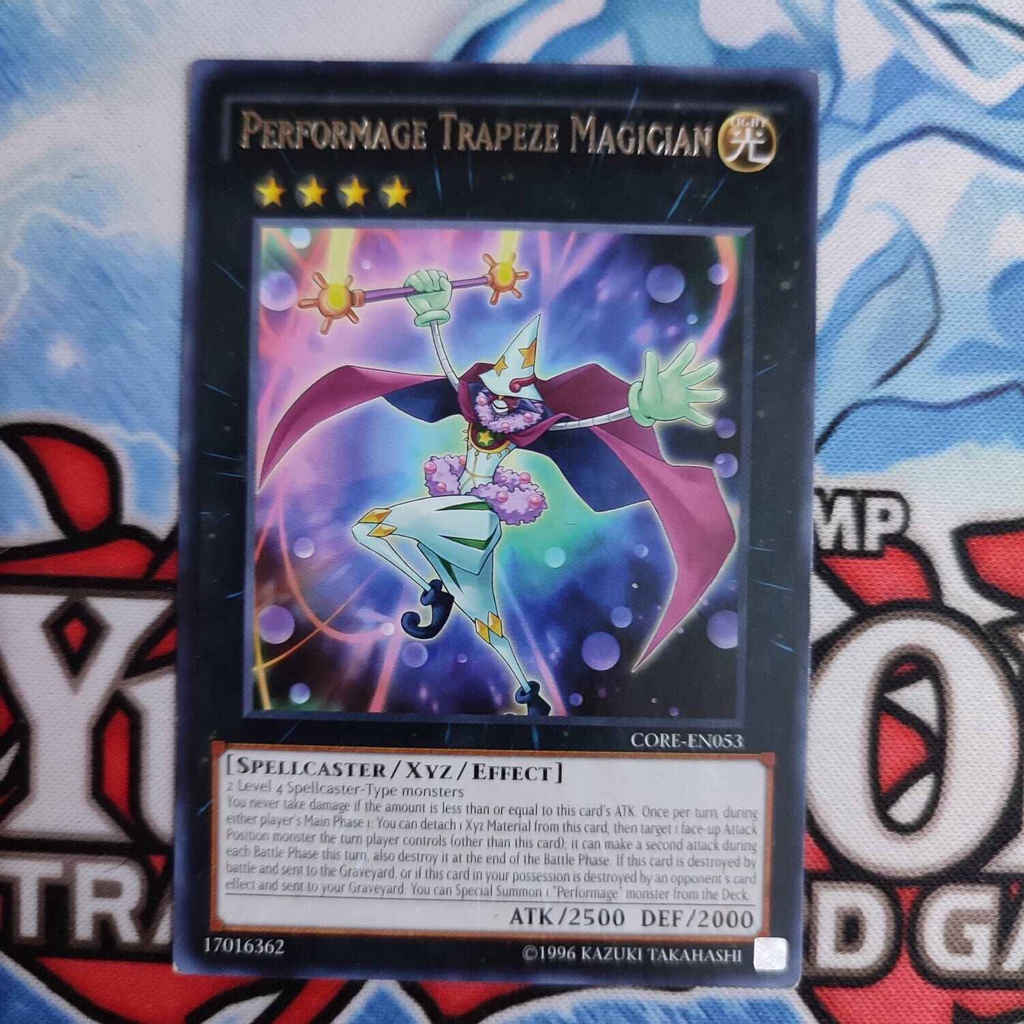 Jual yugioh performage trapeze magician CORE rare gold original ...