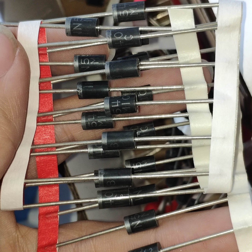 Jual (ISI 10) DIODA 3A IN 5408 ORIGINAL MIC DIODE 1N5408 3AMPERE ...