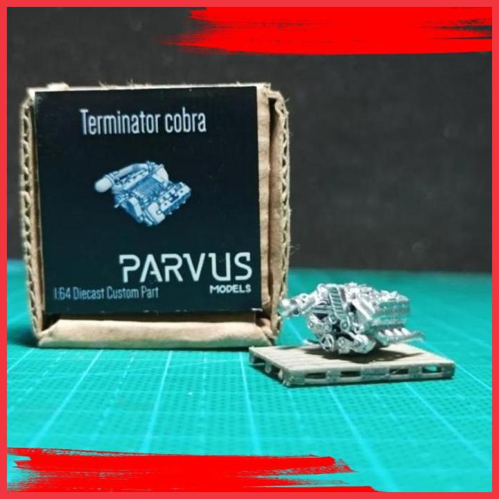 Jual (HPZ) PARVUS MODELS MINIATUR TERMINATOR COBRA ENGINE | Shopee ...