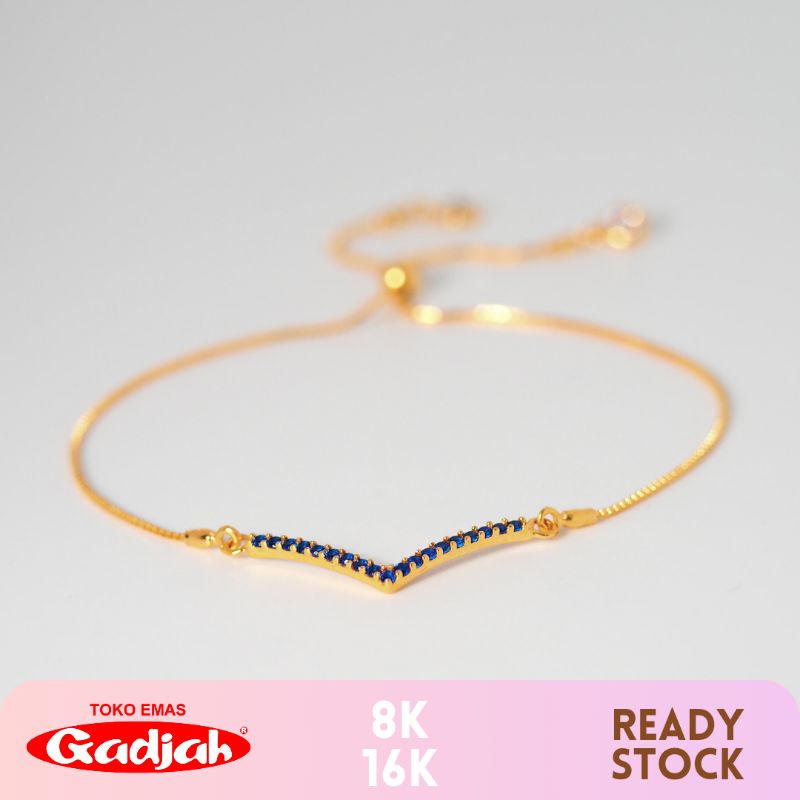 Jual Gelang Emas Serut Italy Aurel Mungil - Toko Emas Gadjah | Shopee ...
