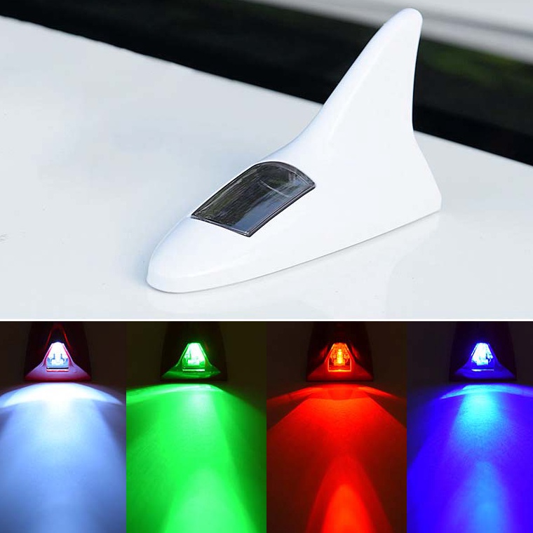 Jual CHEKOUT LED Shark Fin Antena Hybrid LED Antena Sirip Hiu LED RGB ...