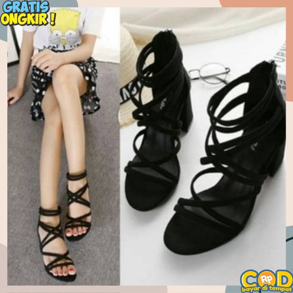 Jual Heals Pesta Kondangan Import Haihils Wanita Hak Kaca Tinggi Pesta ...