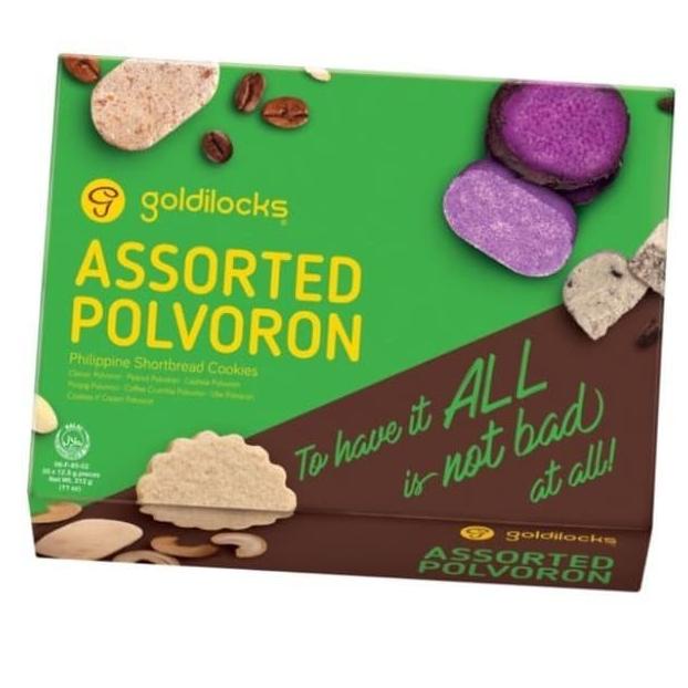 Jual Goldilocks Polvoron Assorted Original Filipina Isi 18pcs | Shopee ...