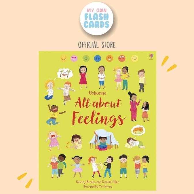 Jual NEW PROMO!!! Usborne All About Feelings - Imported Education Book ...