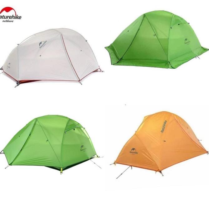 Jual Tenda star river 2P NH17T012-T tenda camping 2 orang | Shopee ...
