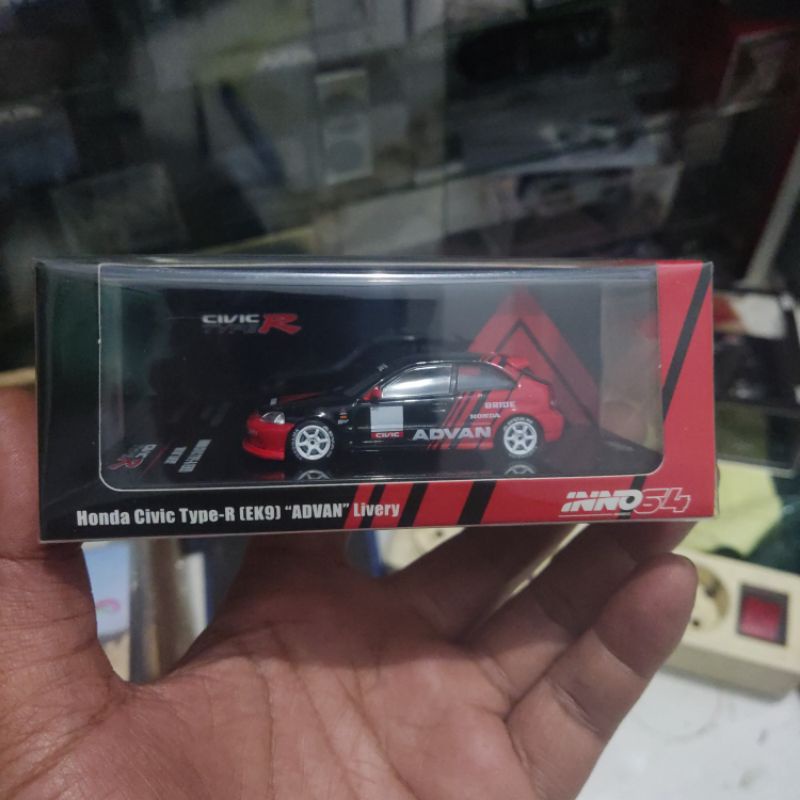 Jual inno64 inno Honda Civic type-r ek9 ADVAN livery | Shopee Indonesia