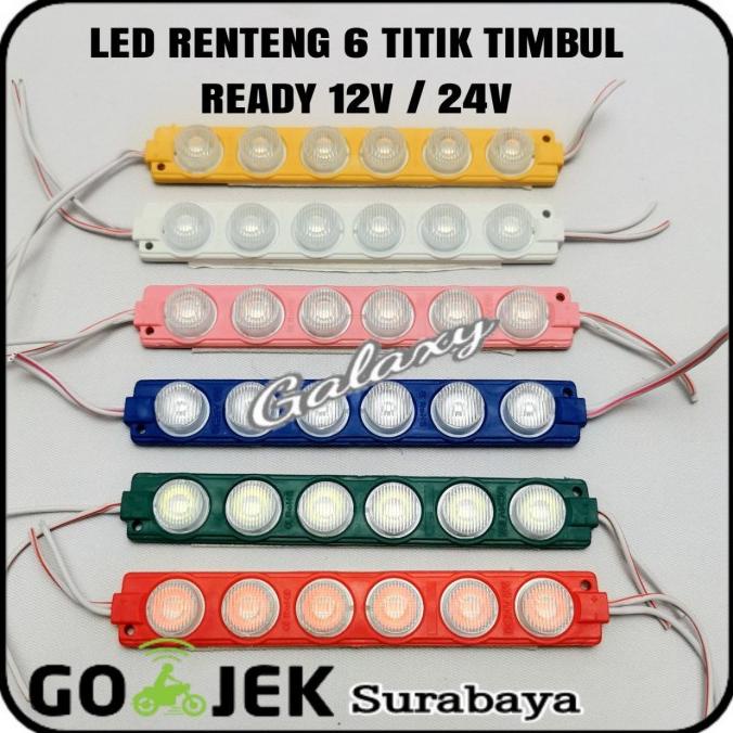 Jual Promo Led Universal Tempel Mana Saja 1 Led / 3 Led / 6 Led - 12V / 24V Kualitas Terbaik ...