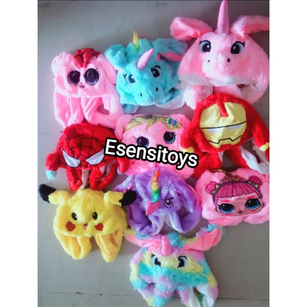 Jual ESENSITOYS Topi Bunny Hat Dancing Topi Cute Karakter Dgn Kuping ...
