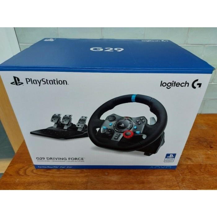 Jual Logitech G29 Driving Force Racing Wheel Steering Wheel For Ps5 Ps4 ...