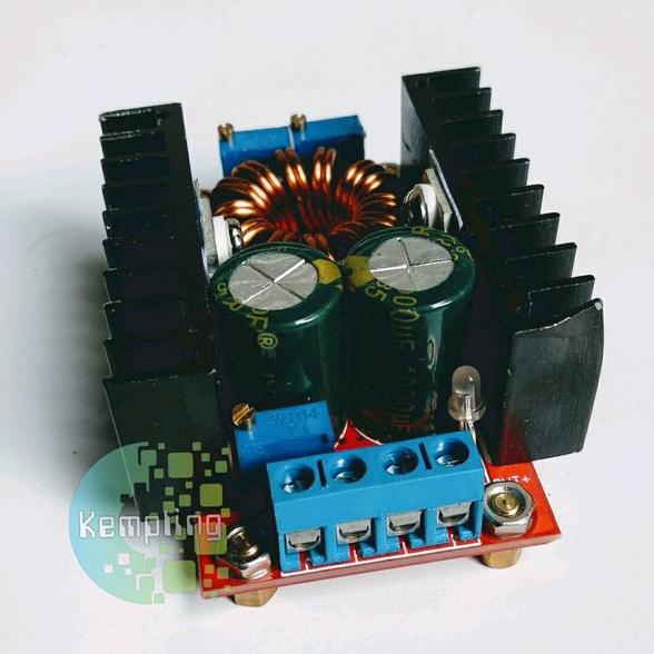 Jual Step up step down DC buck boost converter 9-35v ke 1-35v 80w ...