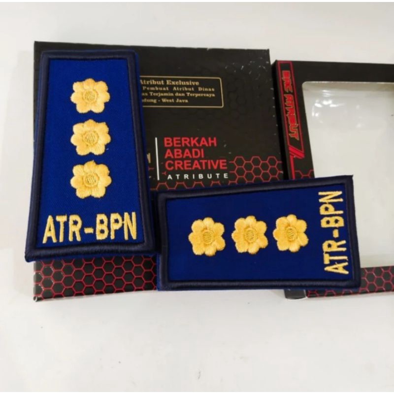 Jual PANGKAT PDU ATR BPN GOLONGAN 4B BORDIR TIMBUL EXLUSIVE BEST ...