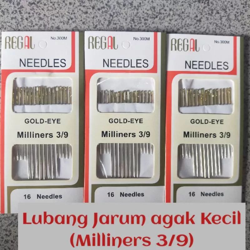 Jual Jarum Tapestry / Jarum Sulam / Jarum Rajut Tajam | Shopee Indonesia