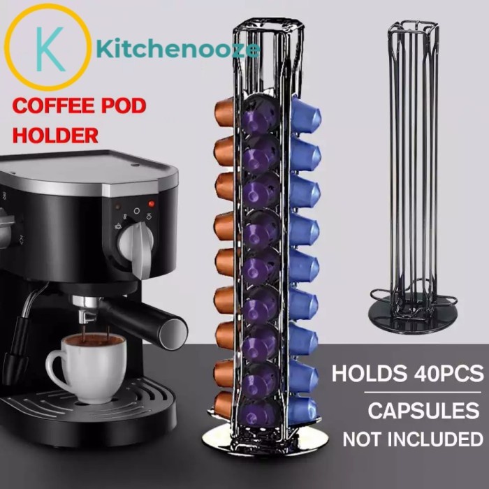 Jual NESPRESSO Capsule Holder Tower Stand I Menara Kapsul NESPRESSO ...
