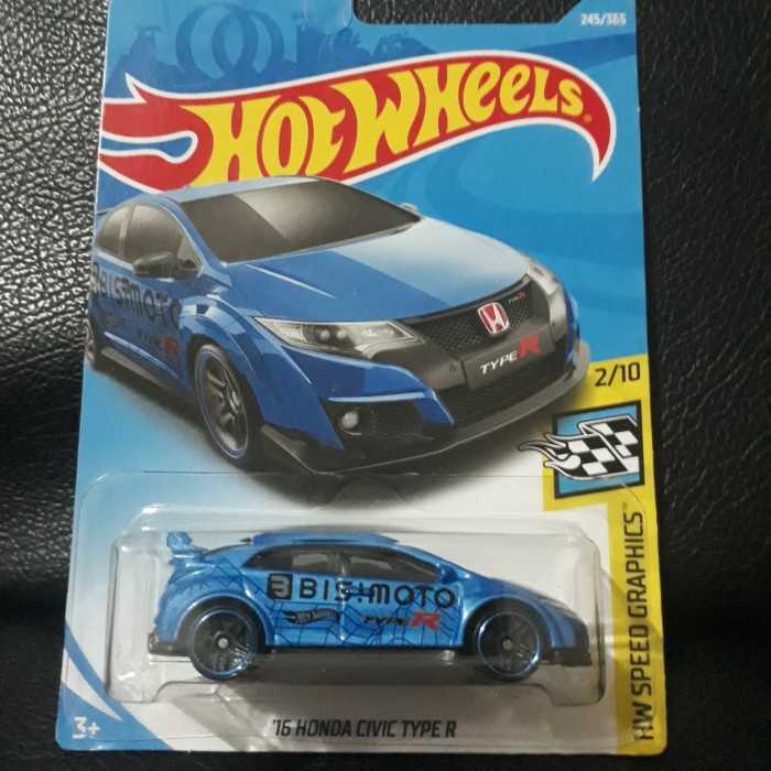 Jual Hot Wheels Hotwheels Honda Civic Type R Biru | Shopee Indonesia