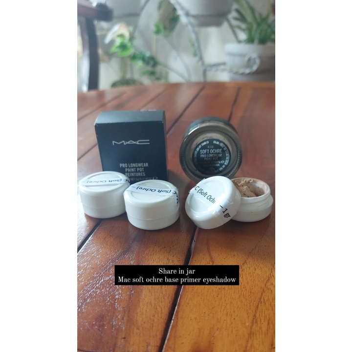Jual (Share In Jar) Mac Paint Pot Soft Ochre Base Primer Eyeshadow ...