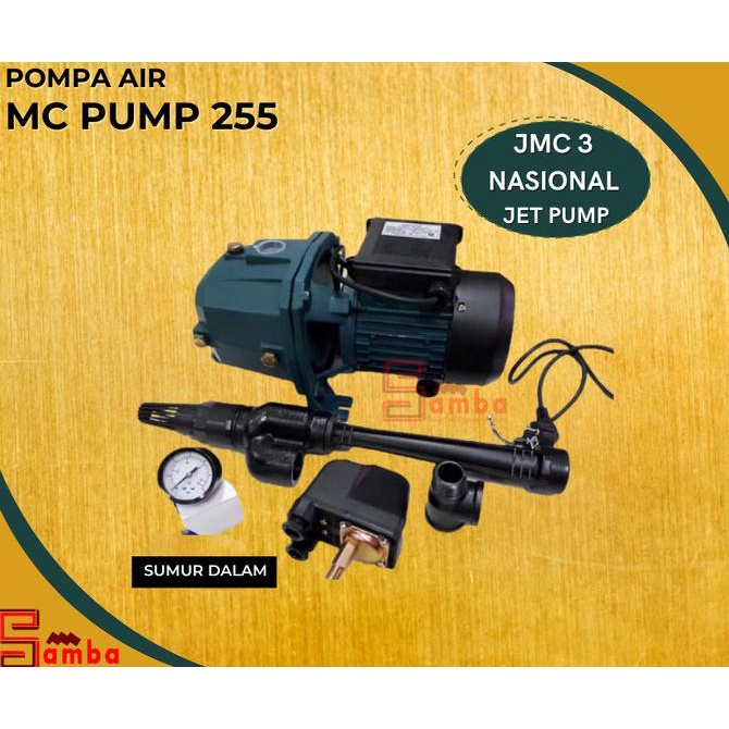 Jual Pompa Air Mc Pump 255 Sumur Dalam | Jmc 3 Nasional Jet Pump ...